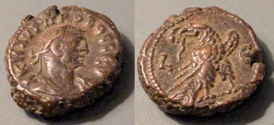 Roman Egypt, Probus, 279-280 AD. Potin tetradrachm | Roman Provincial Coins