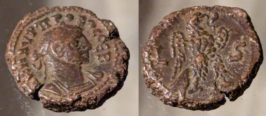 Probus, 276-281 AD. Egypt, Alexandria. Potin tetradrachm | Roman ...