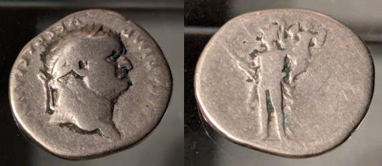 Roman Imperial. Titus. 69-79 AR. AR denarius - Mars | Roman Imperial Coins