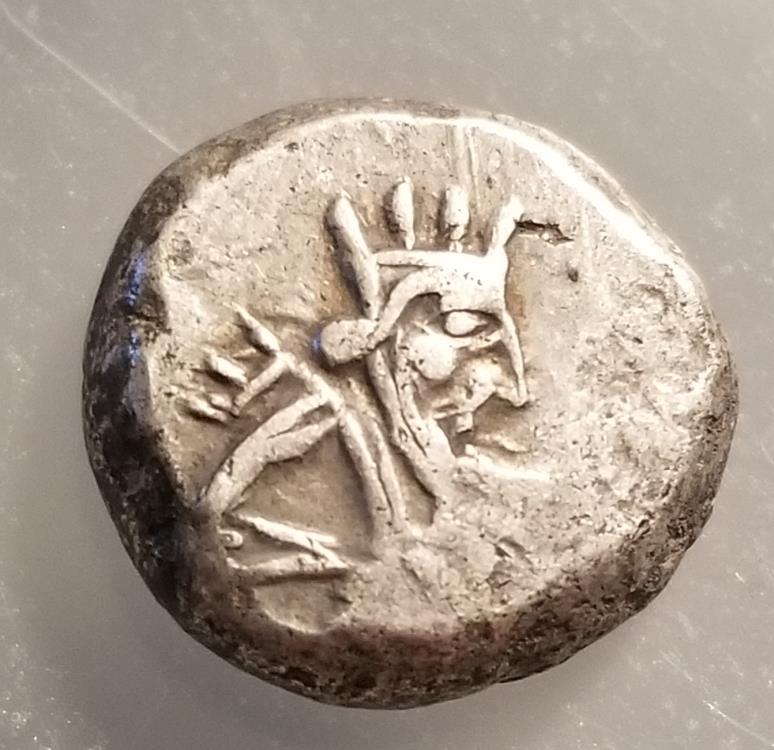 Persian Empire. silver siglos. Type IV, 375-340 BC | Greek Coins