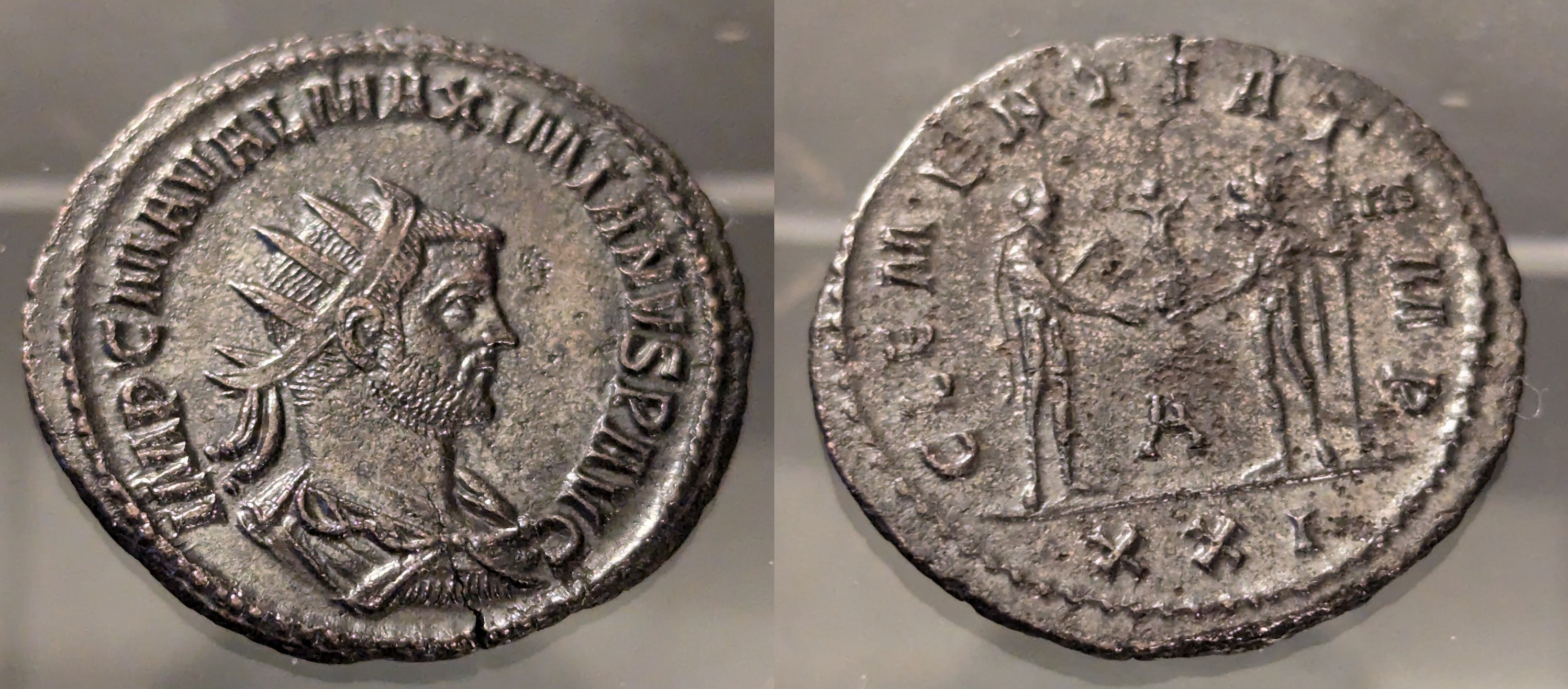 Maximianus, 286-305 AD, AE. Siscia mint. CLEMENTIA reverse | Roman ...