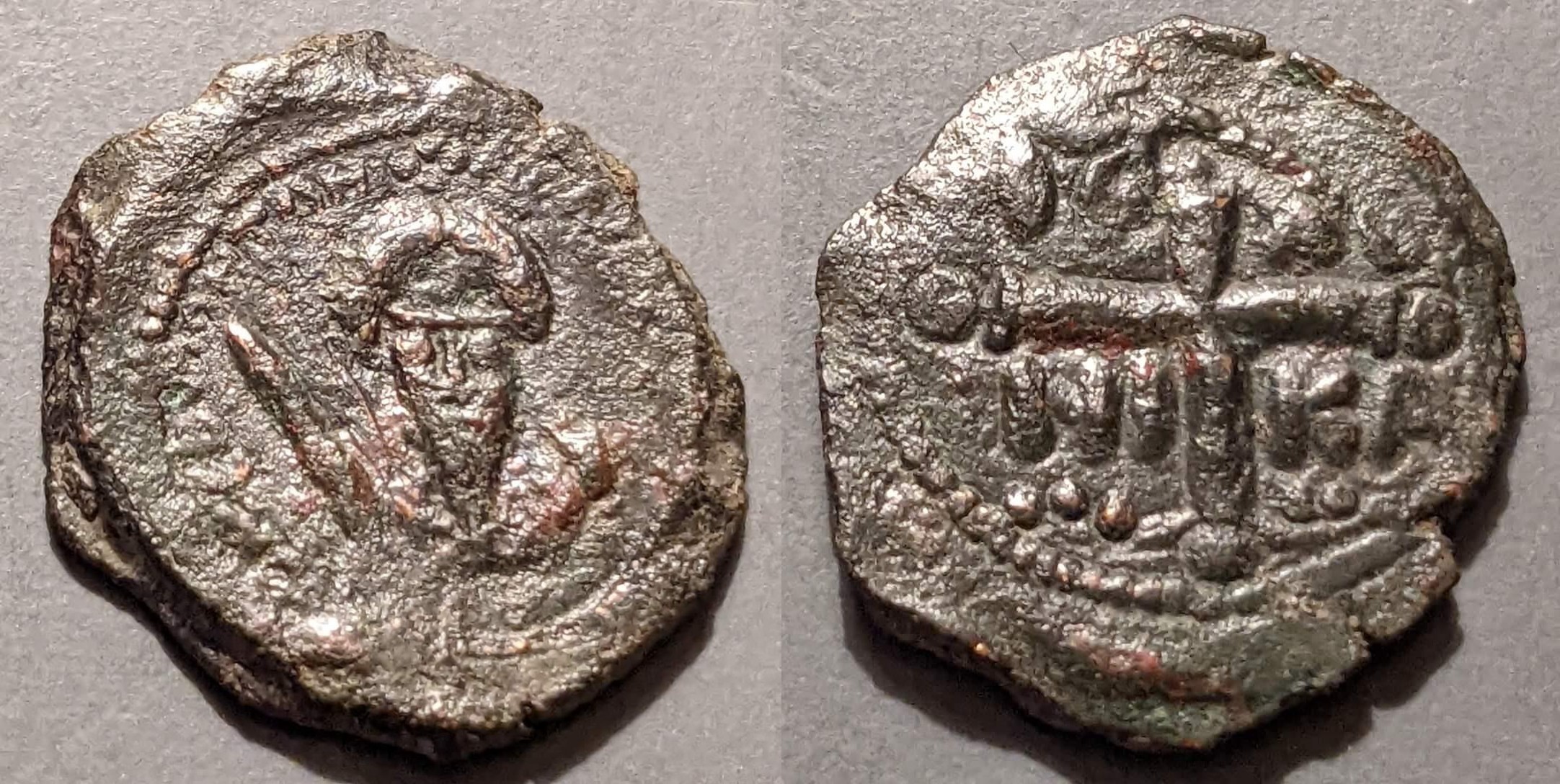 Crusader States - Tancred, 1101-1112, bronze follis | Byzantine Coins