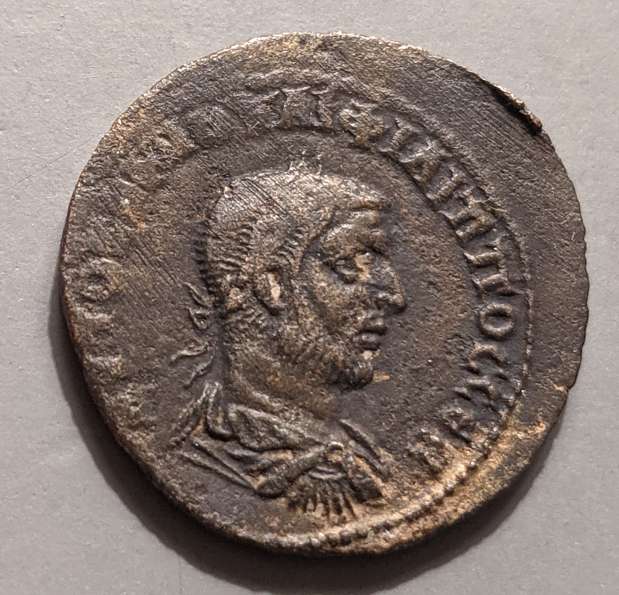 Mesopotamia, Nisibis Philip I, 244-249 AD - Tyche in tetrastyle temple