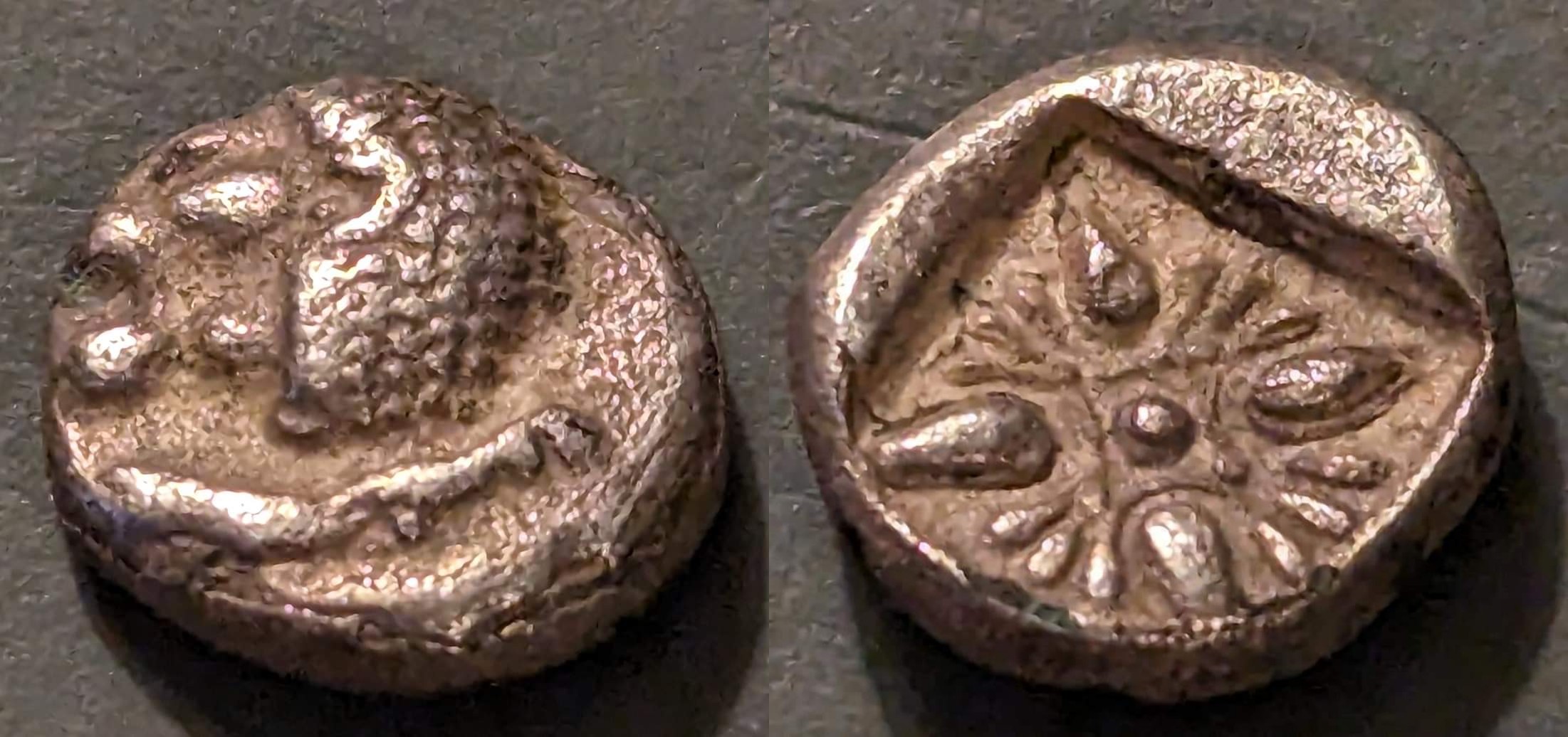 Greek silver. Ionia, Miletos. Lion / stellate pattern | Greek Coins