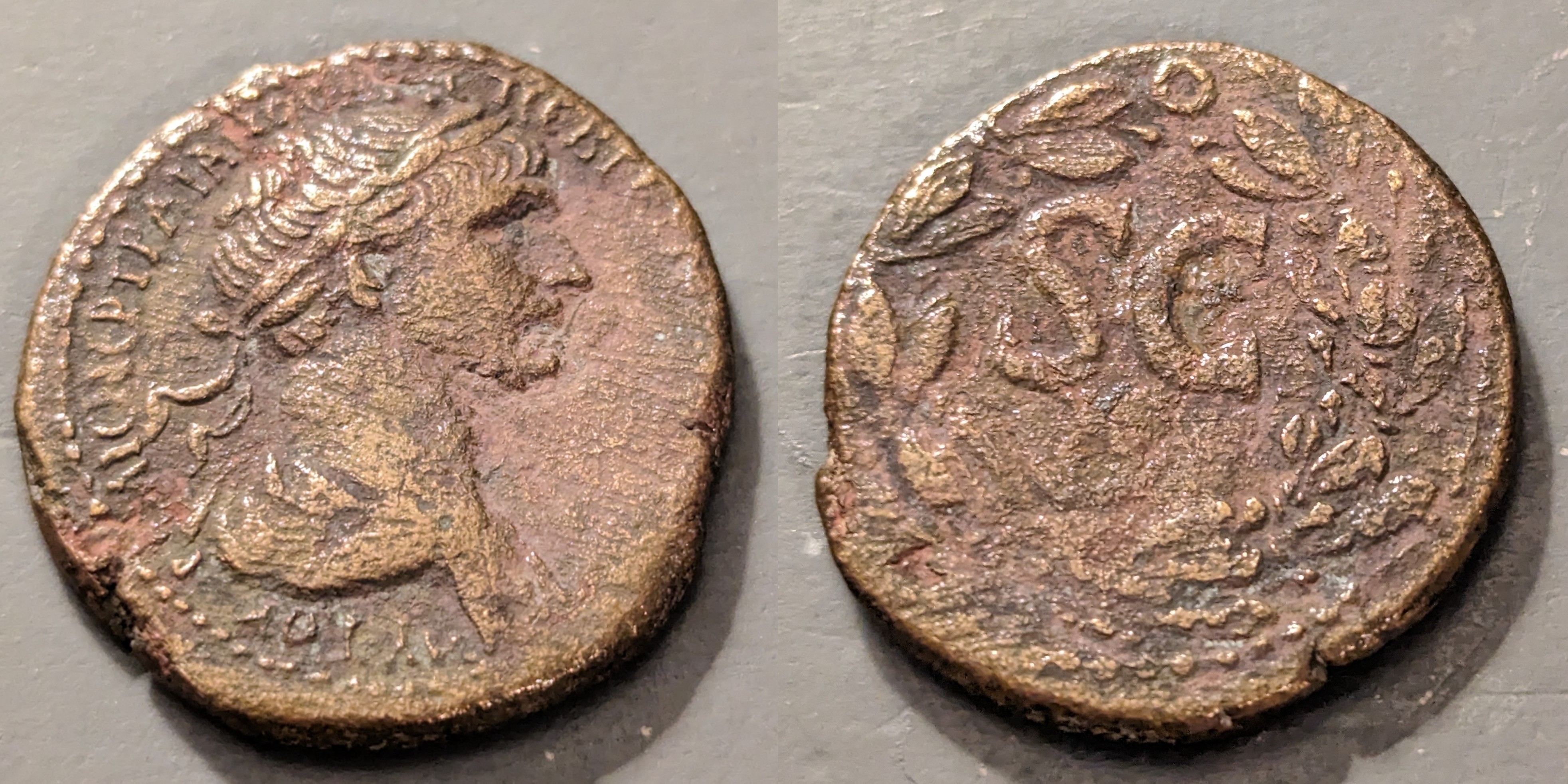 Roman Provincial. Trajan, 98-117 AD. Antioch. SC reverse | Roman ...