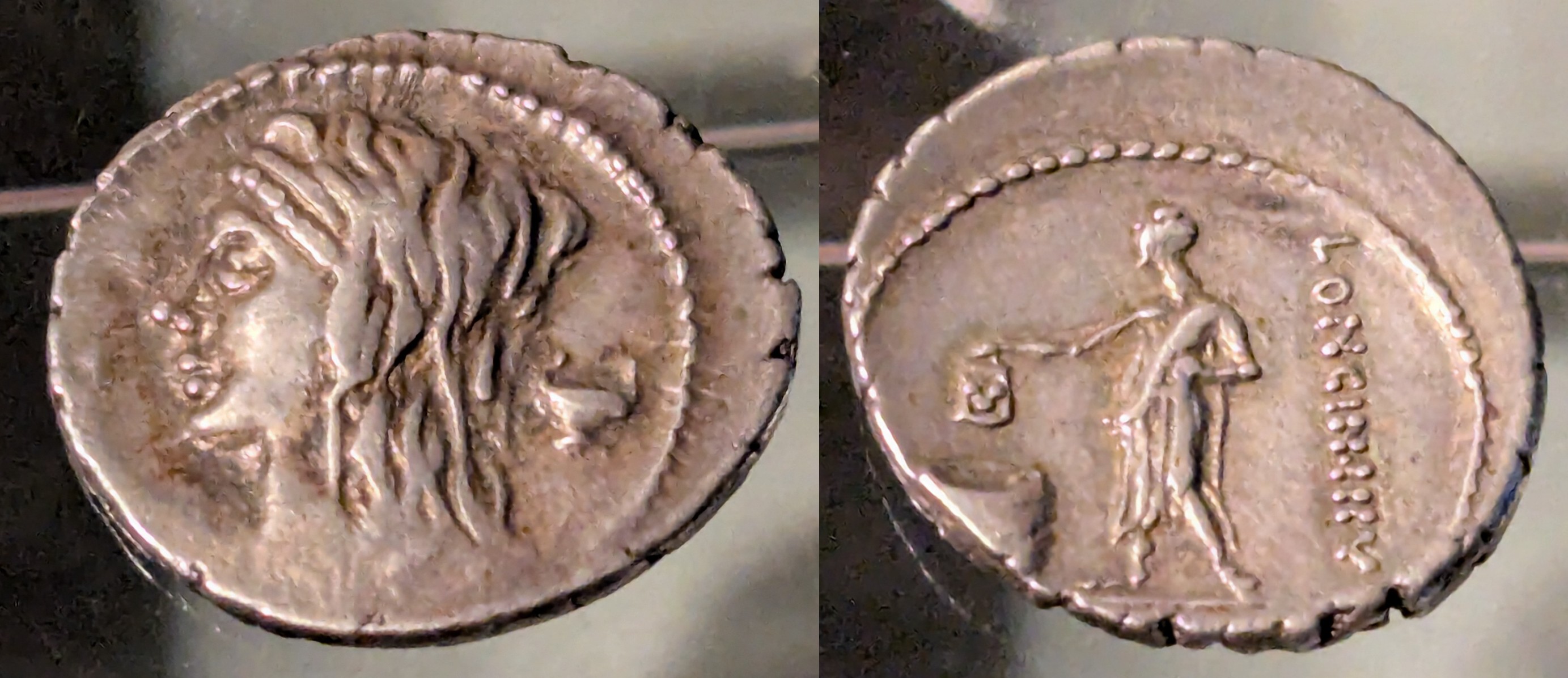 Roman Republic. L. Cassius Longinus. 63 BC | Roman Republican Coins