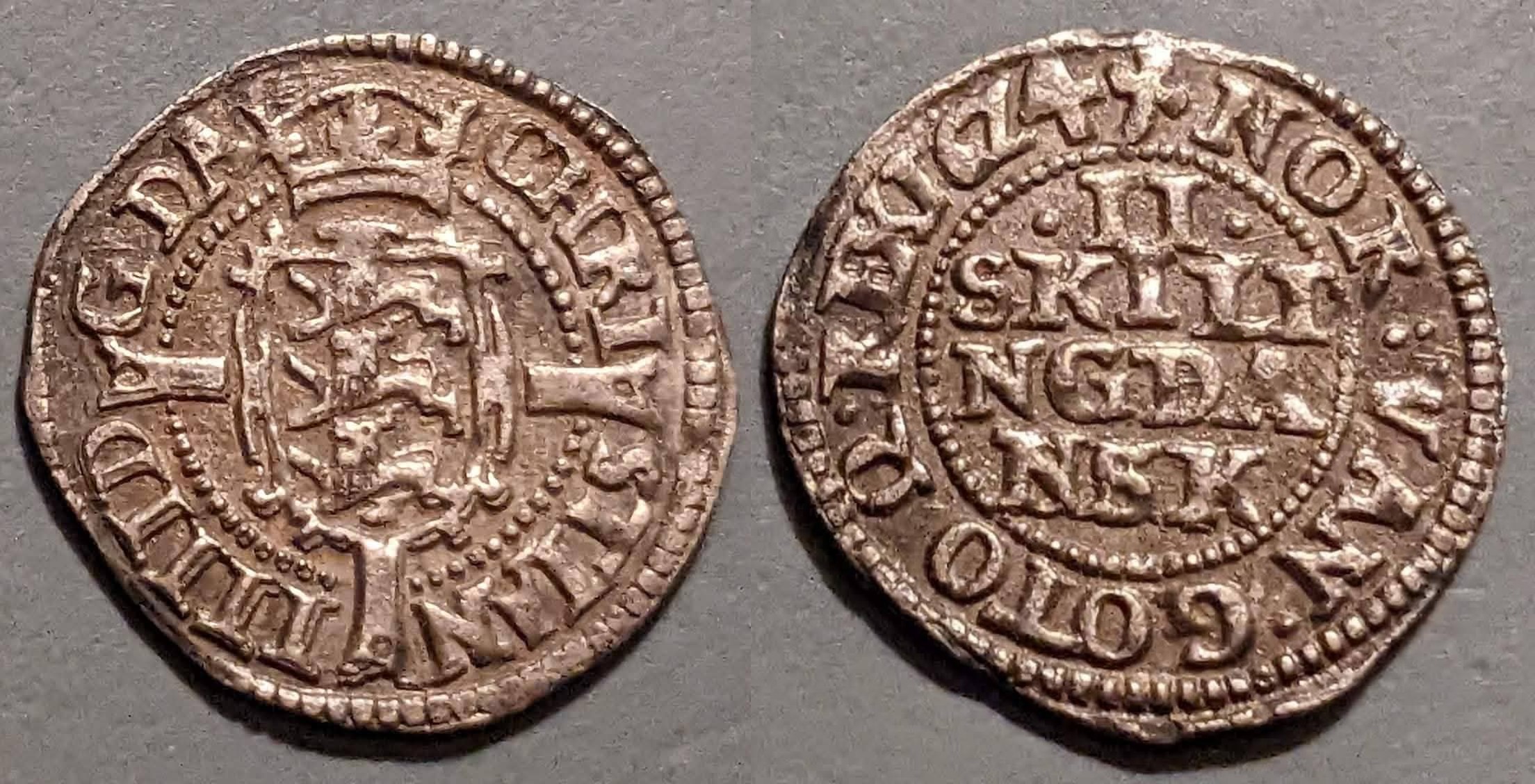 Denmark 1624 2 killing - nice! | European Coins
