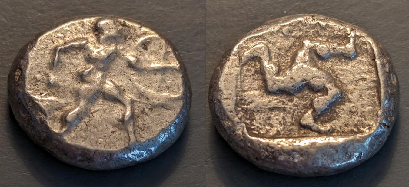 Pamphylia, Aspendus AR stater - triskeles, 465-430 BC | Greek Coins