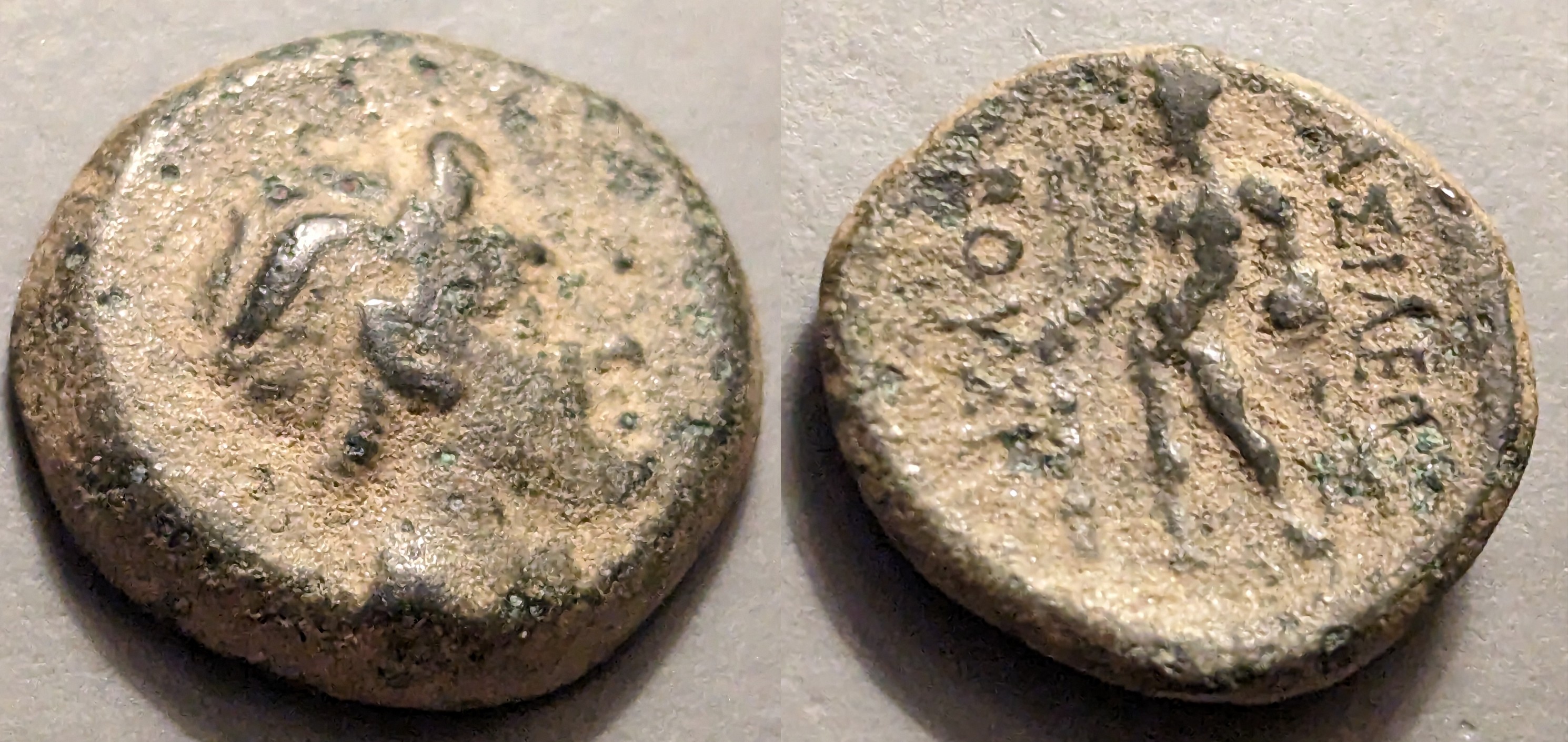Greek AE18. Prusias II, King of Bithynia. AE dichalkon | Greek Coins