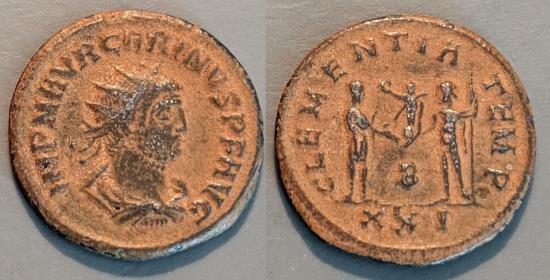 Carinus, 282-285 AD, AE antoninianus. Clementia reverse | Roman ...