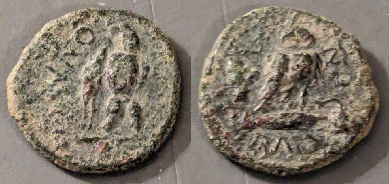Greek Imperial. Phrygia, Synnada. Eagle / owl | Roman Provincial Coins