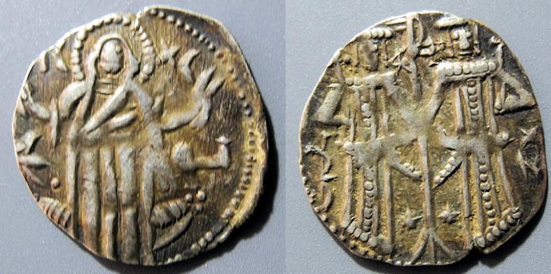 Bulgaria, Ivan Alexander and Michael Ansen, 1331-1371 AD, AR grosh - nice!
