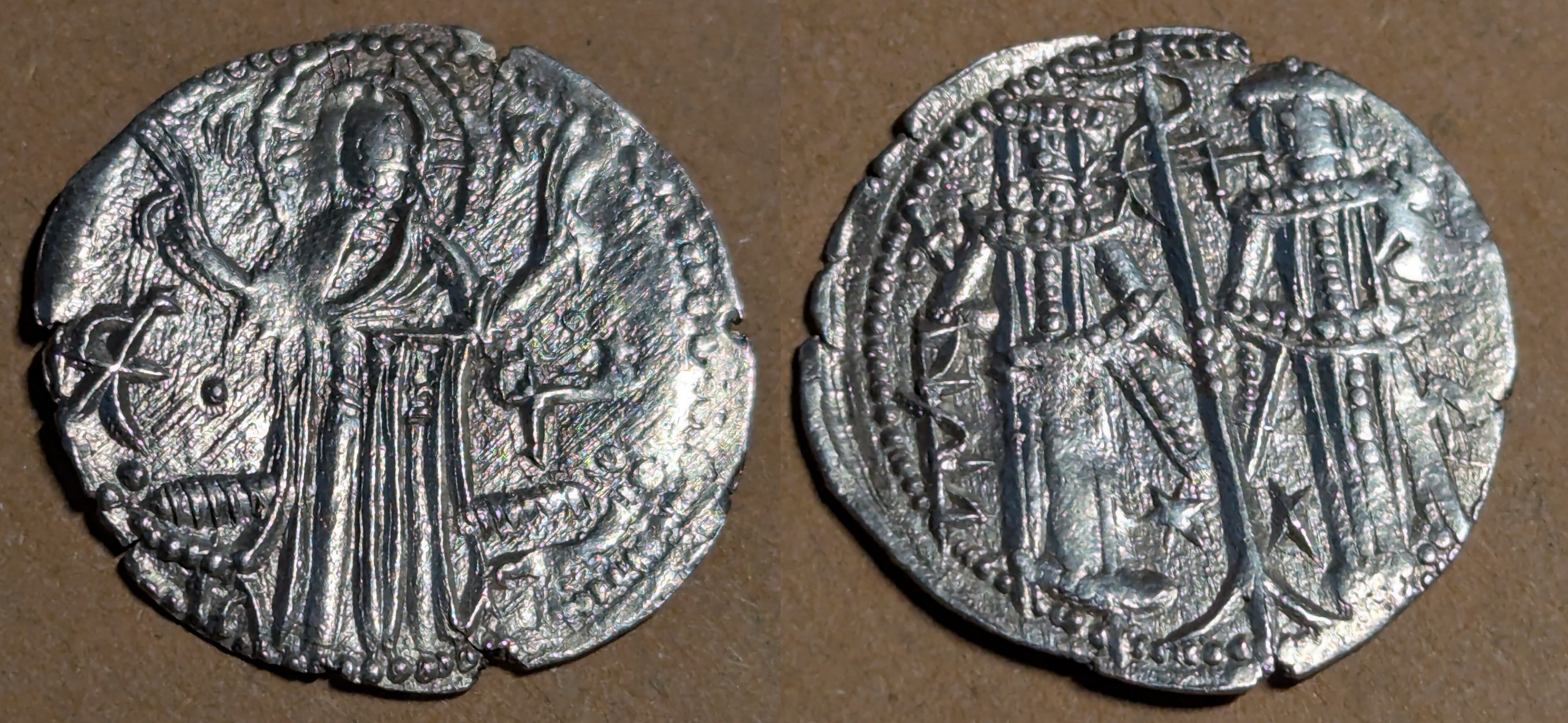 Bulgarian Empire. Ivan Alexander & Michael IV, 1331-1371 AD. AR gros