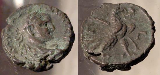Claudius II, 270 AD. Potin tetradrachm | Roman Provincial Coins