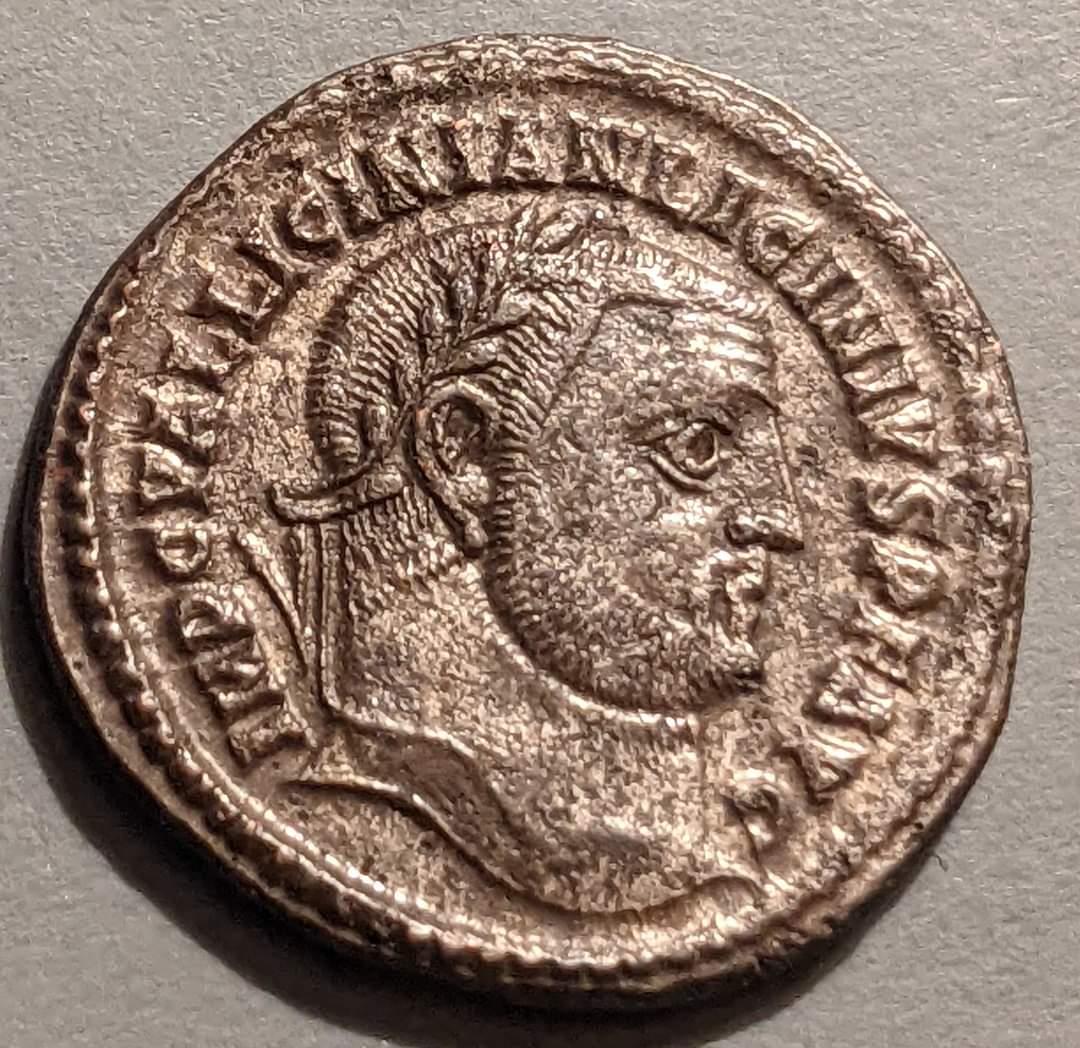 Licinius, 308-324 AD nicely silvered follis - Heraclea | Roman Imperial ...