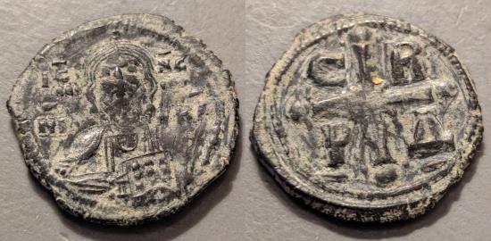 Romanus IV, 1068-1071 AD, AE follis - nice | Byzantine Coins