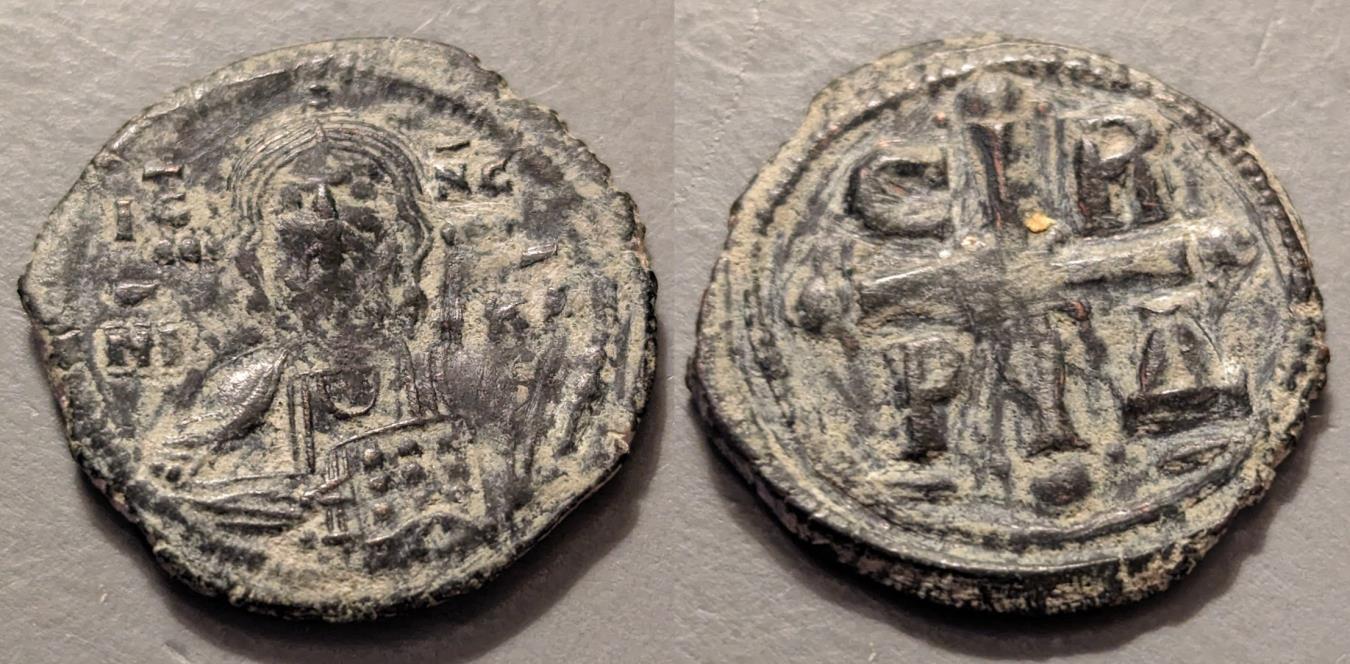 Romanus IV, 1068-1071 AD, AE follis - nice | Byzantine Coins