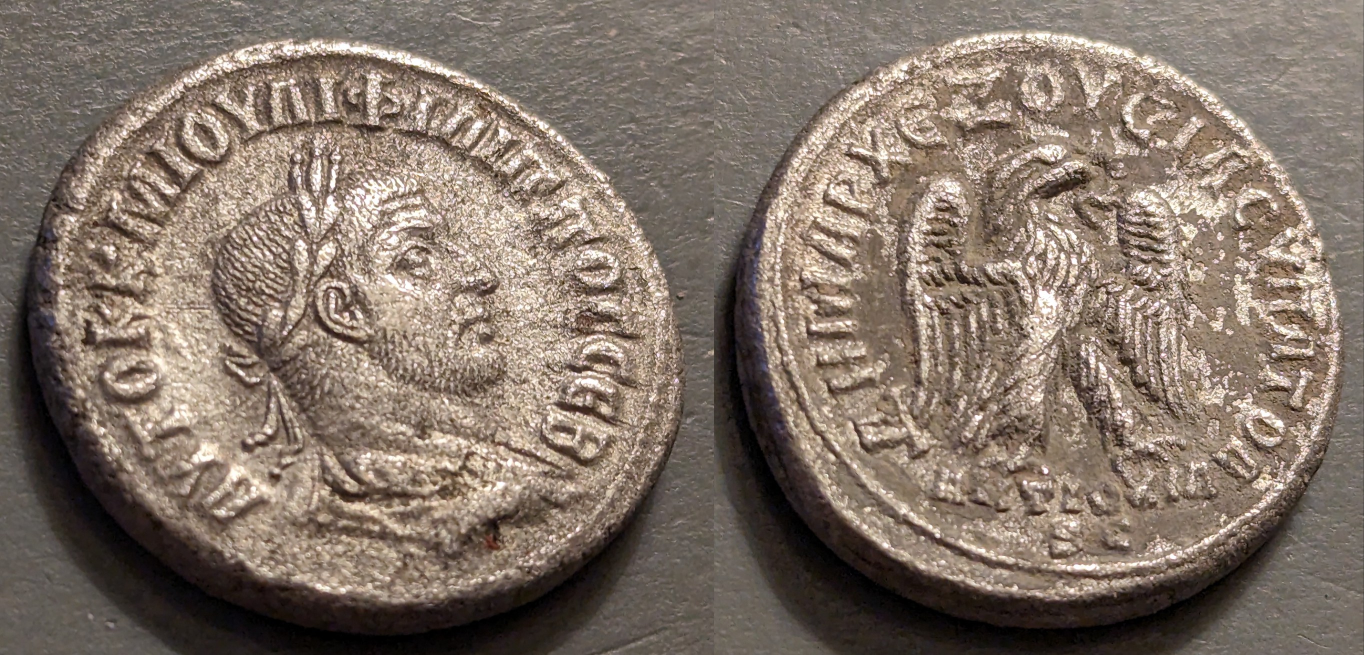 Philip I, 244-249 AD. Silver tetradrachm, Antioch | Roman Provincial Coins