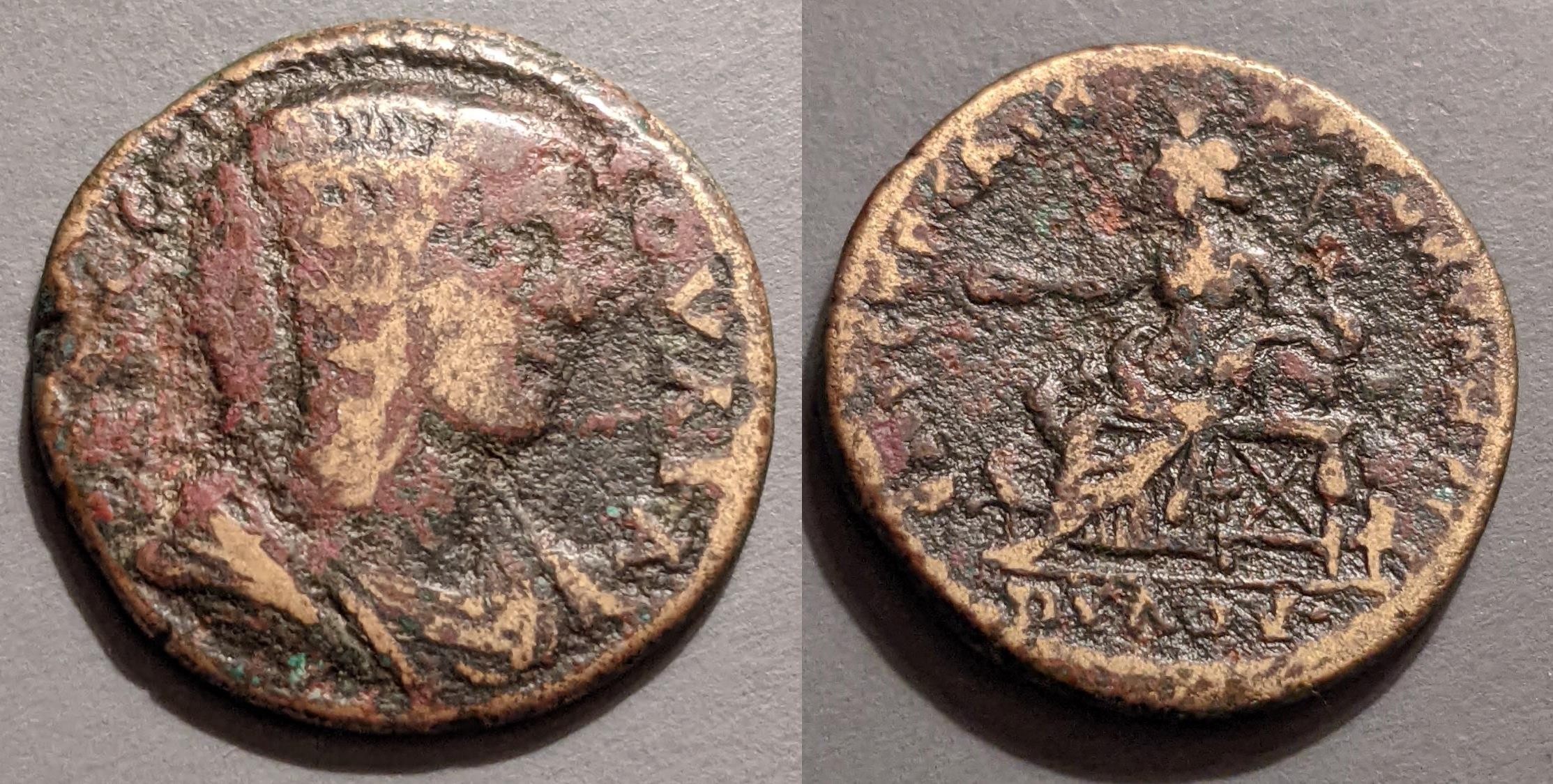 Lydia, Magnesia ad Sipylos, Julia Domna, 193-217 AD - AE25 | Roman ...