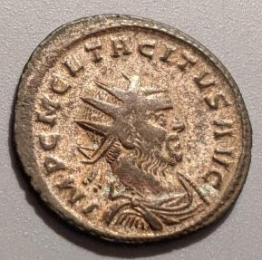 Tacitus, 275-276 AD. AE antoninianus with lots of silvering | Roman ...