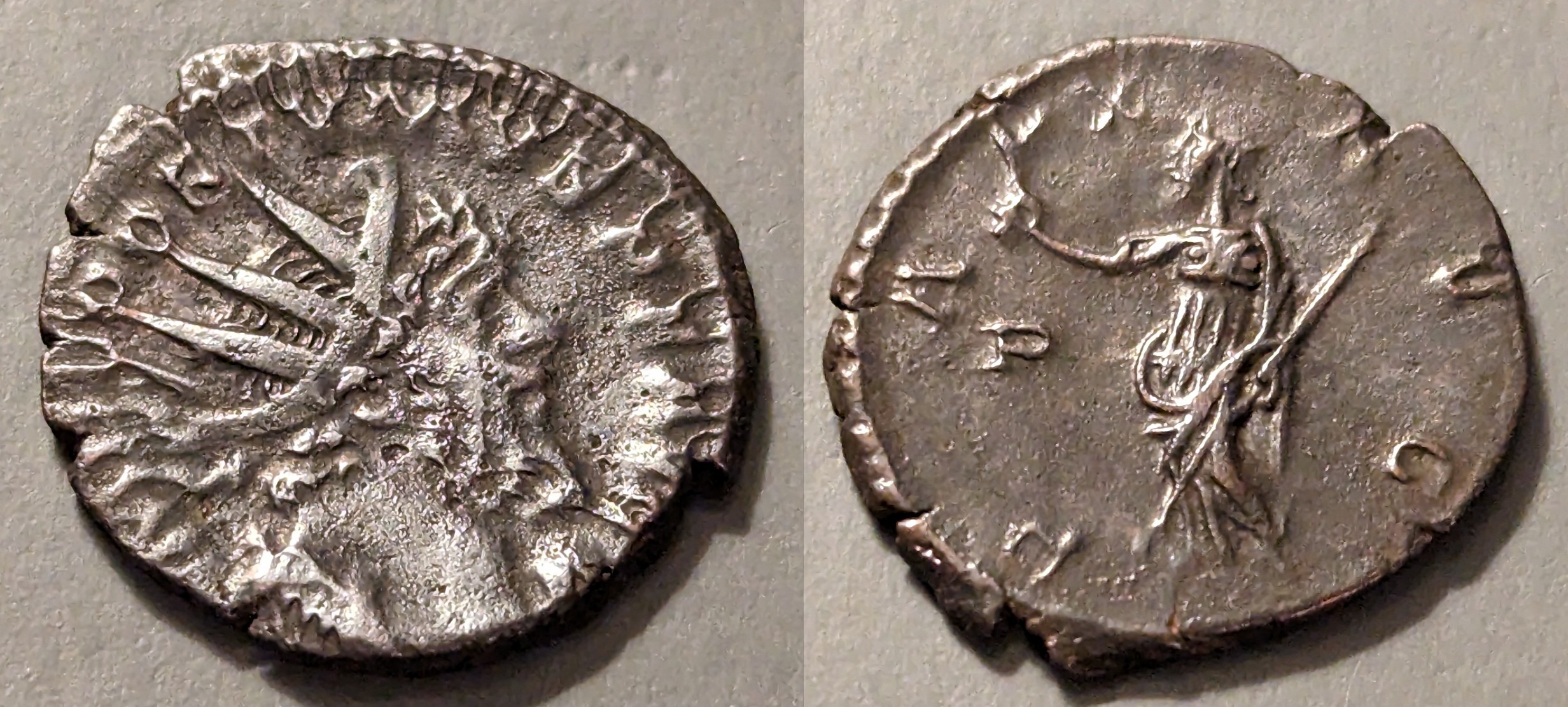 Postumus, 260-269 AD, antoninianus. Pax reverse | Roman Imperial Coins