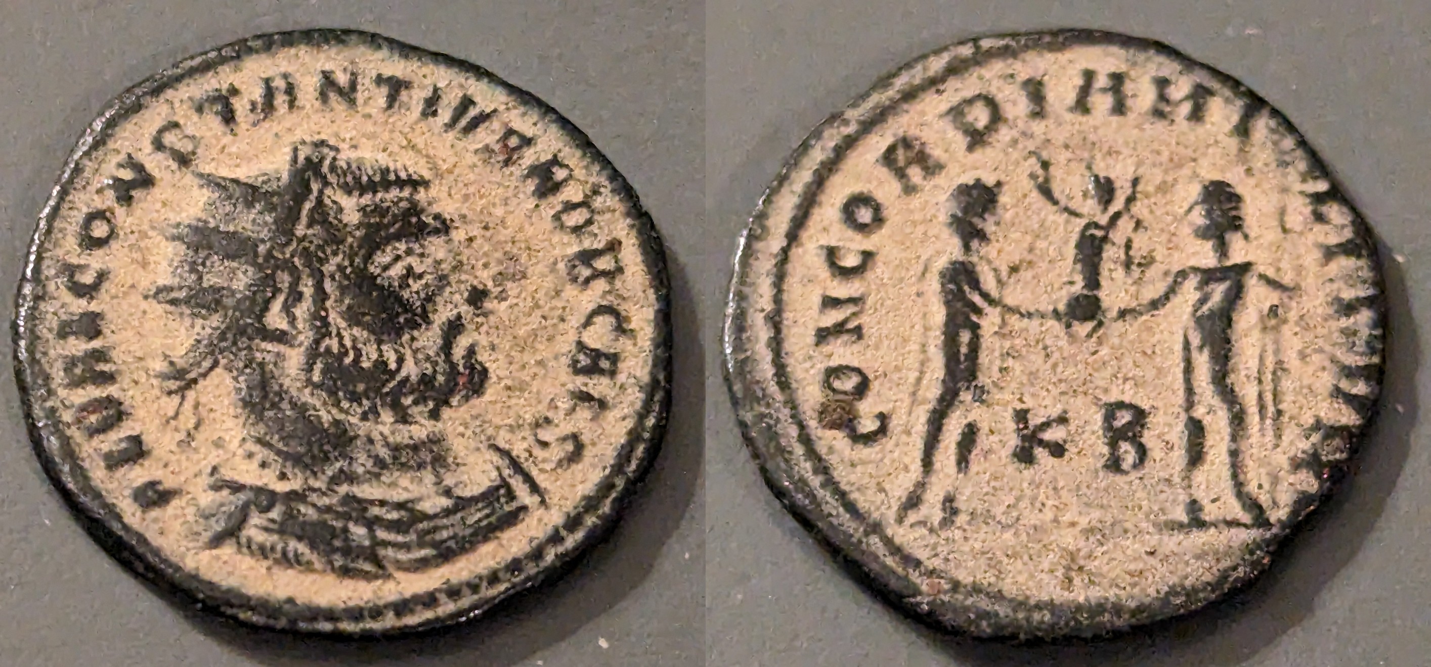 Constantius I, 293-305 AD,, CONCORDIA MILITVM | Roman Imperial Coins