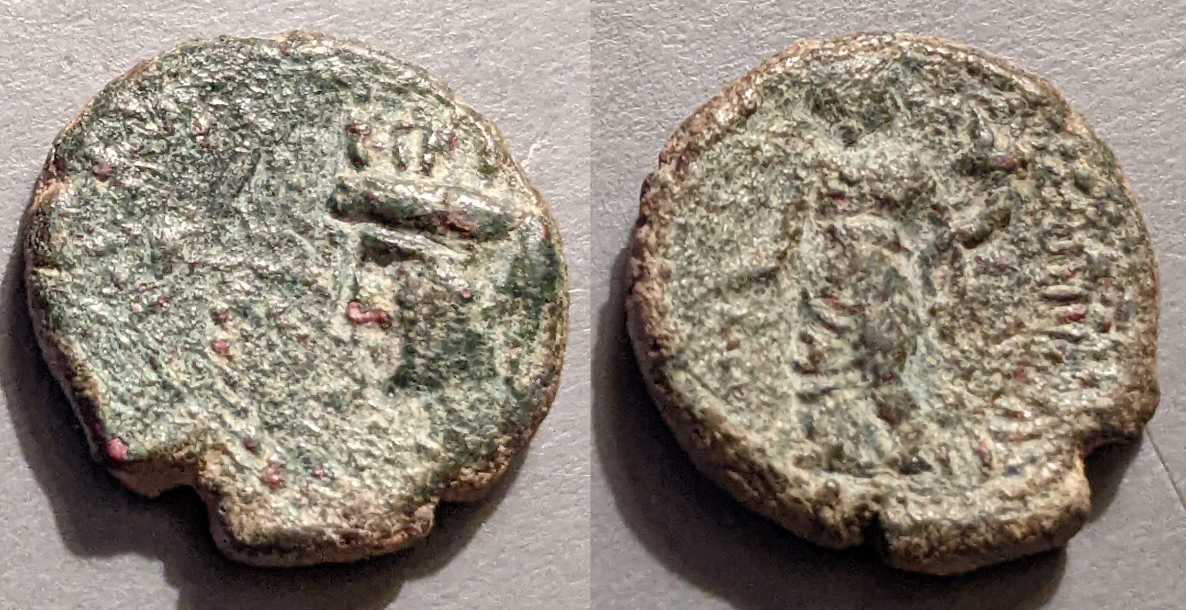 Phoenicia, Dora. 1st century AD. Tyche. Bronze | Roman Provincial Coins