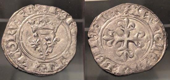 Medieval France. Charles VI, 1380-1422 AD, AR gross | Medieval Coins