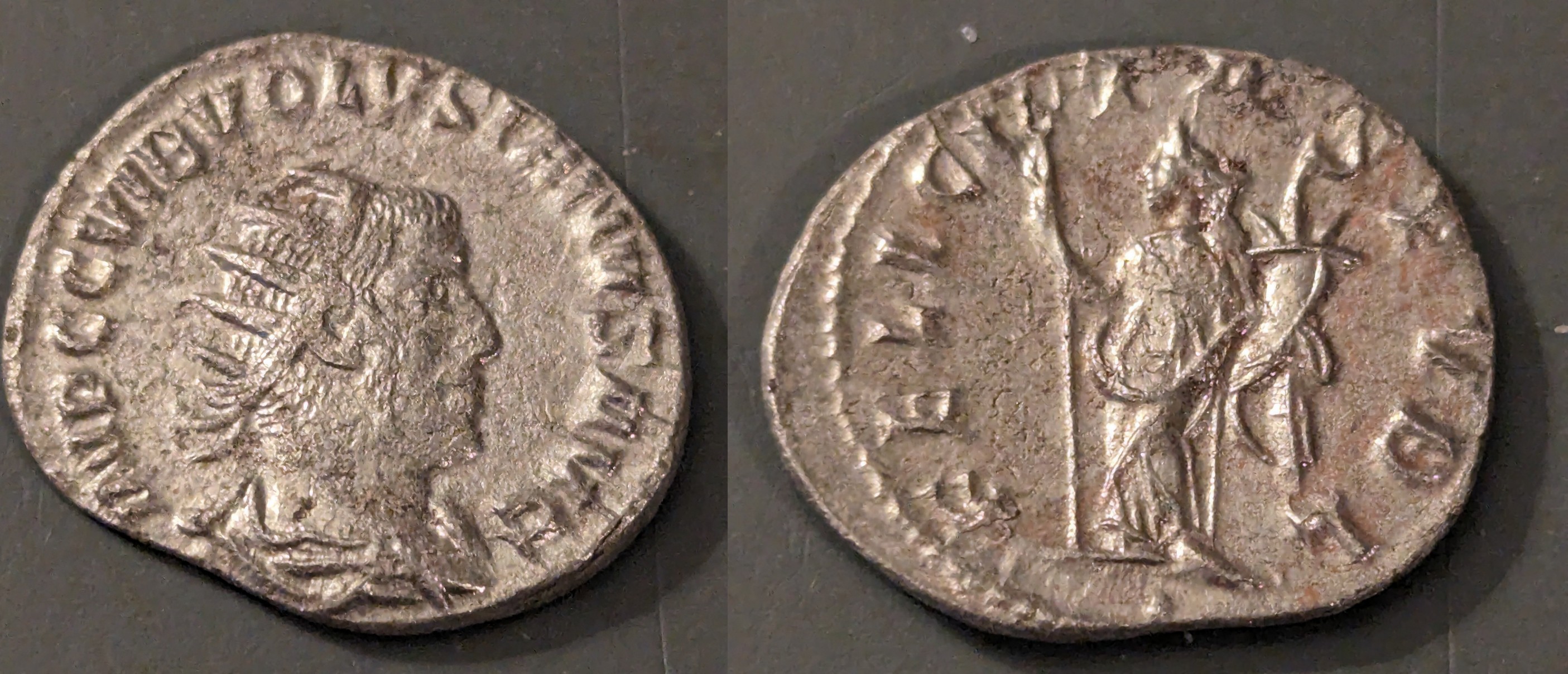 Volusian, 251-253 AD. AR antoninianus. Felicitas | Roman Imperial Coins
