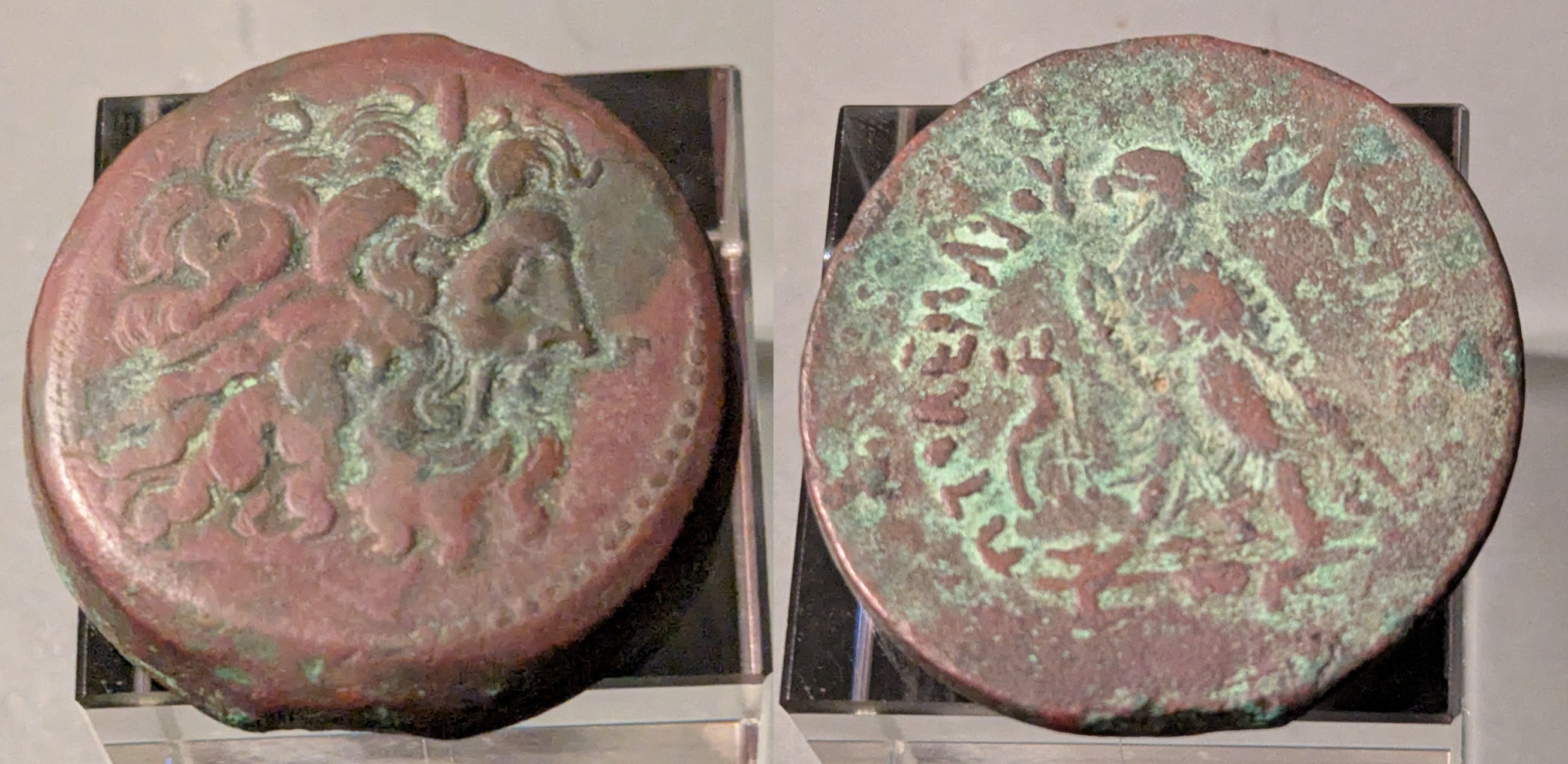 Greek Egypt, Ptolemy IV, 219-204 BC. AE drachm Alexandria. 74 grams