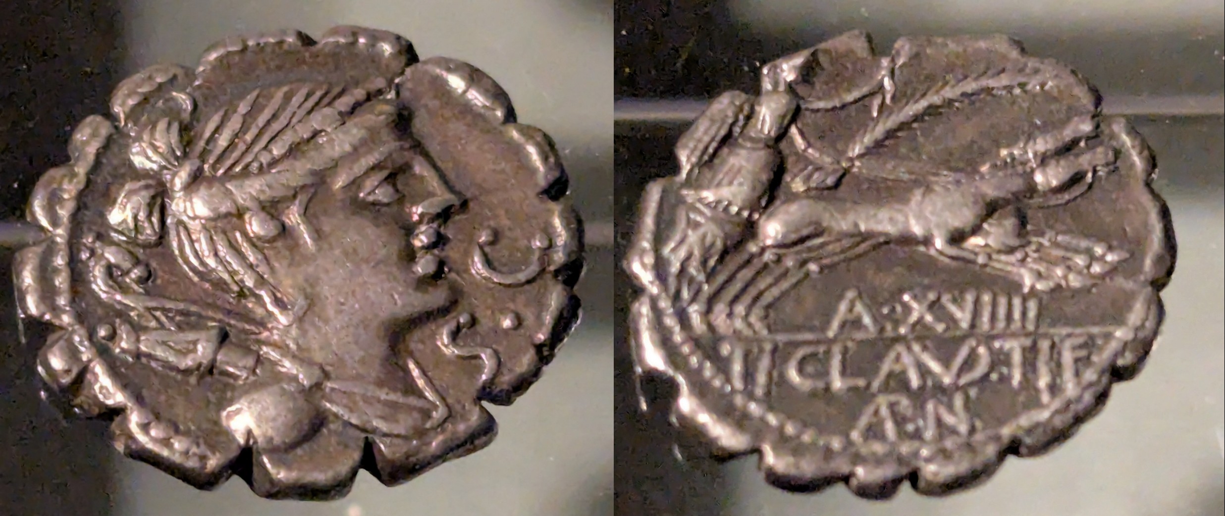 Roman Republic denarius. Ti. Claudius Nero, 79 BC serrate | Roman ...