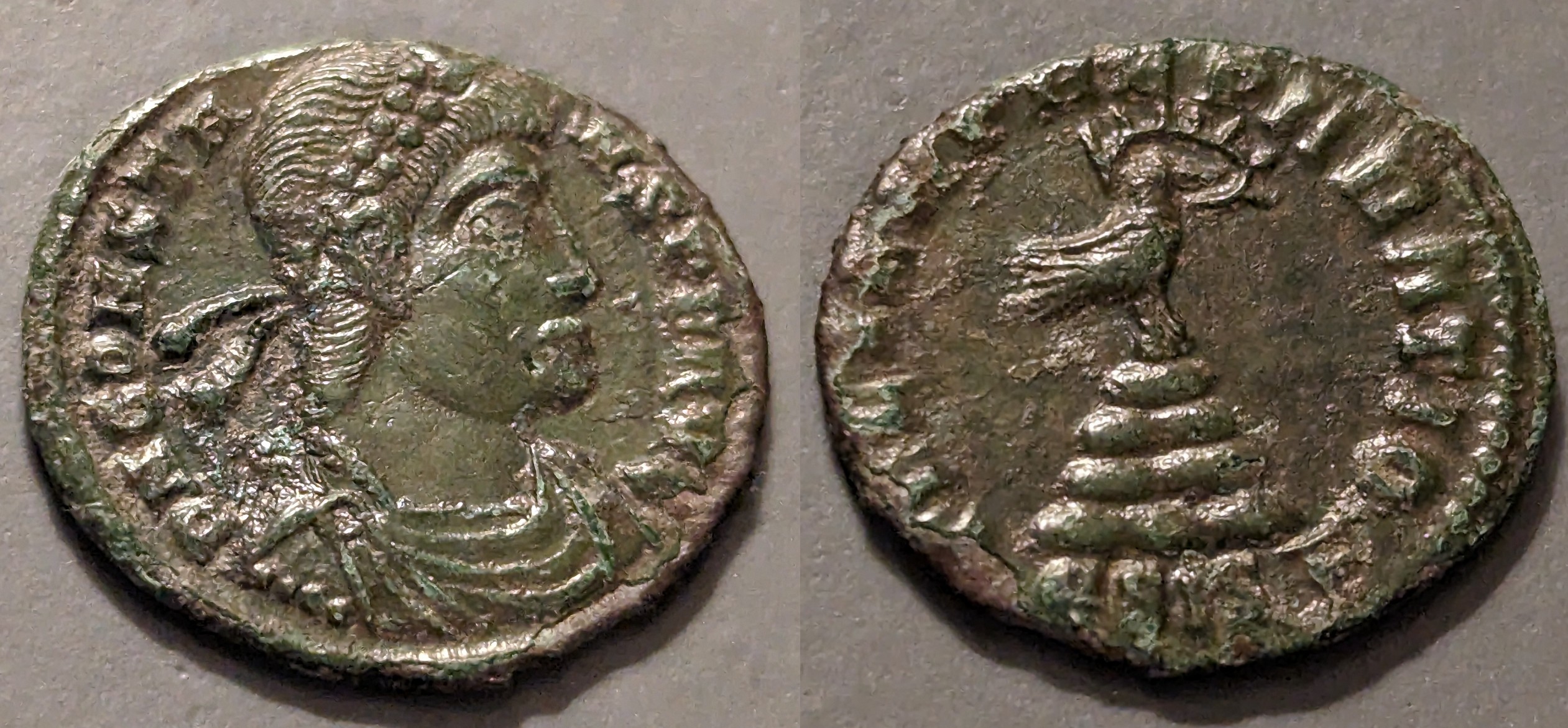 Constantius II, 337-361 AD. Phoenix on pyre | Roman Imperial Coins