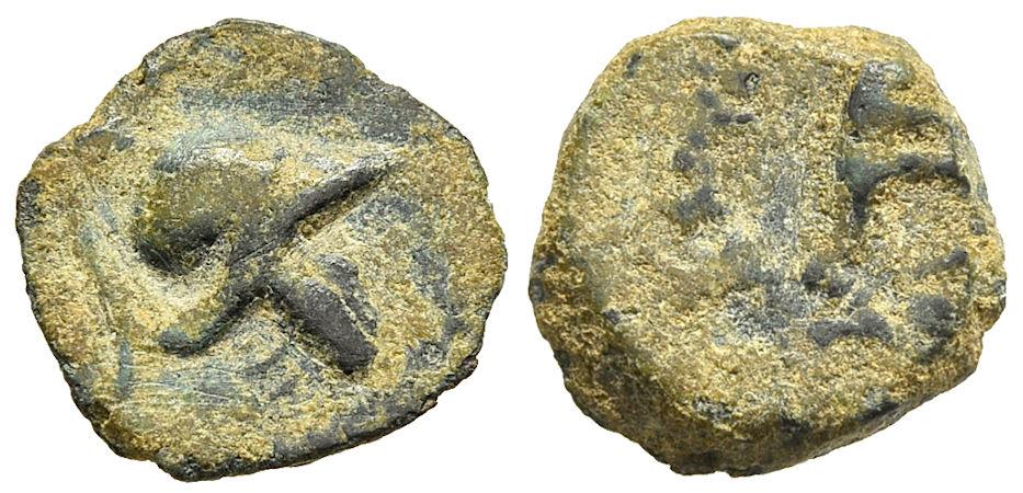 Seleukid King Antiochus VII 138-129 BC AE12 Jerusalem? Askalon? Koile ...