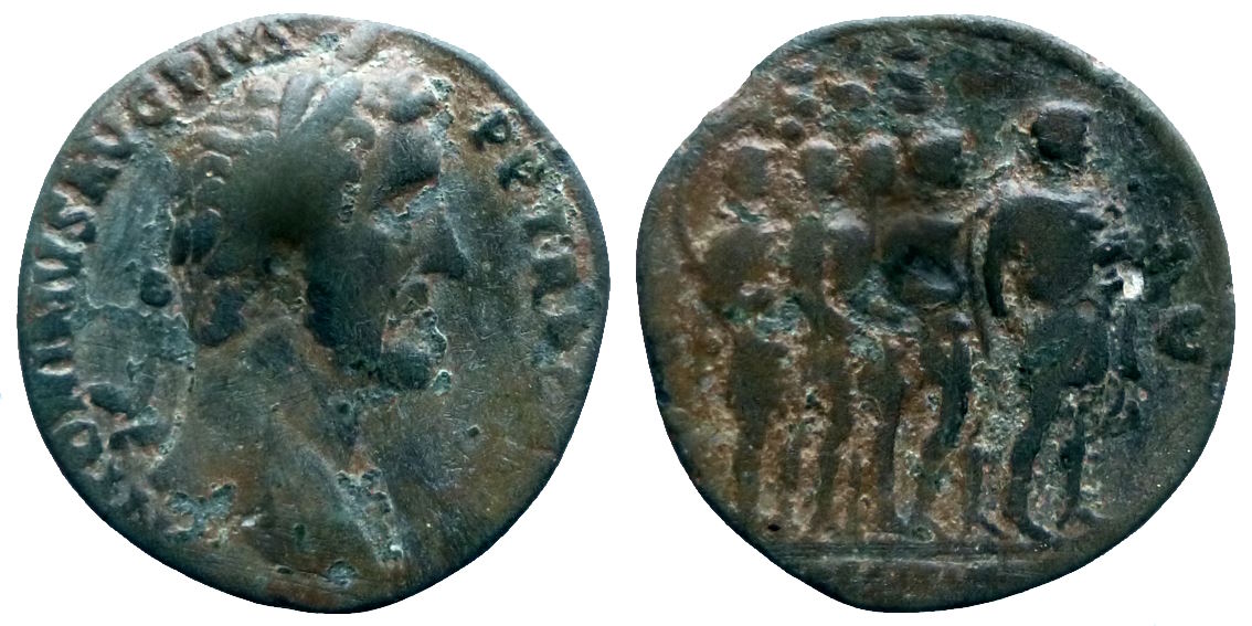 Antoninus Pius - Sestertius - DISCIPLINA - RIC.604 - Very Rare