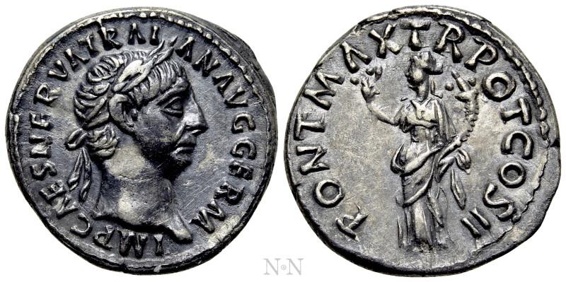 TRAJAN (98-117). Denarius. Rome. | Roman Imperial Coins