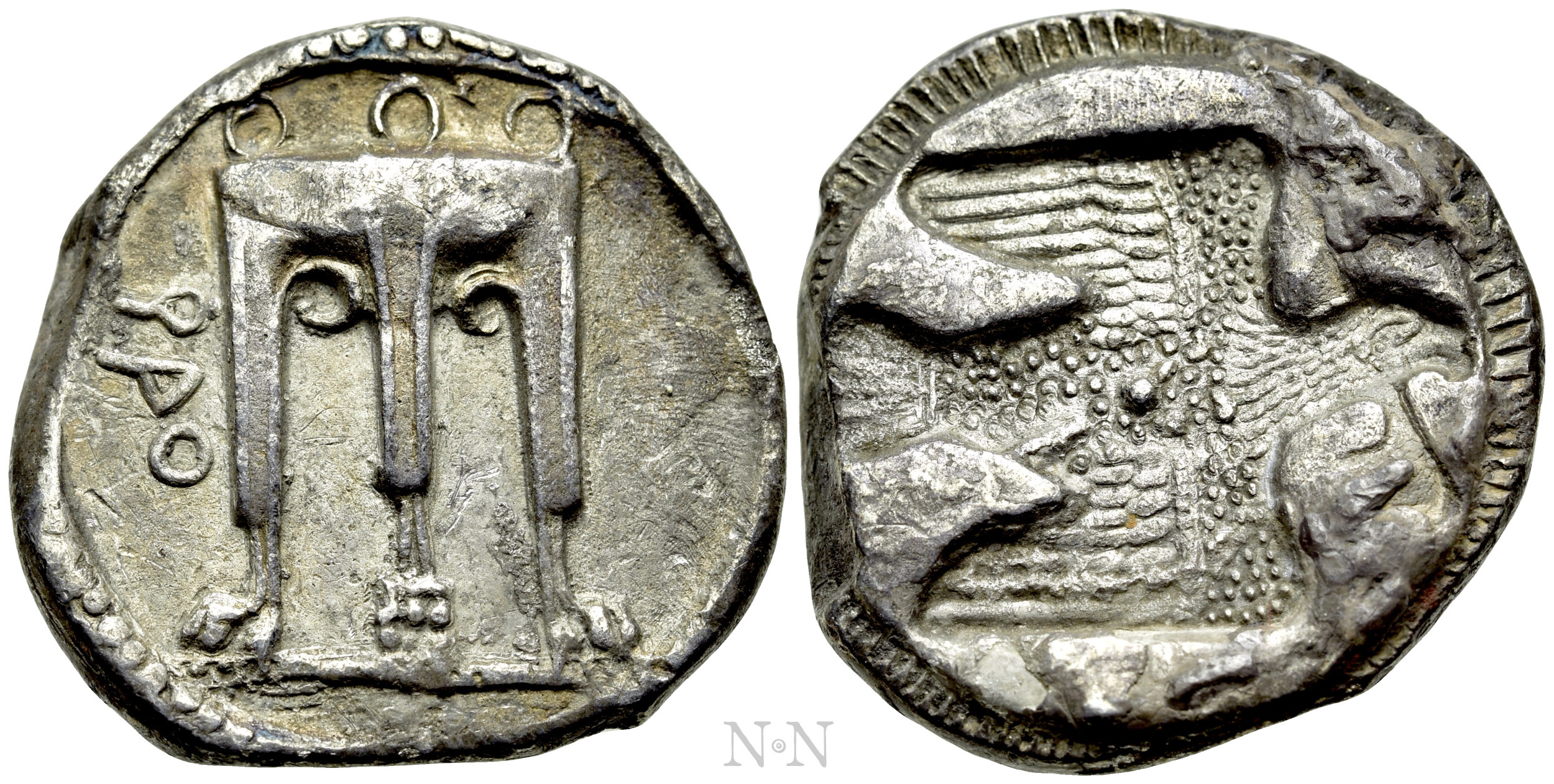 BRUTTIUM. Kroton. Nomos - Stater (Circa 500-480 BC). | Greek Coins