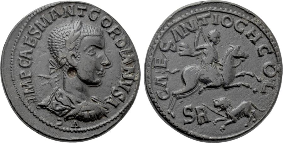 A Large Roman Imperial Coin with a Lively Hunting Scene | Roman ...