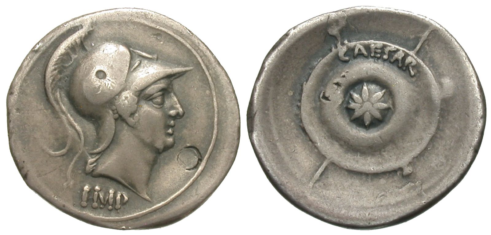 Octavian. AR Denarius. Mars. | Roman Imperial Coins