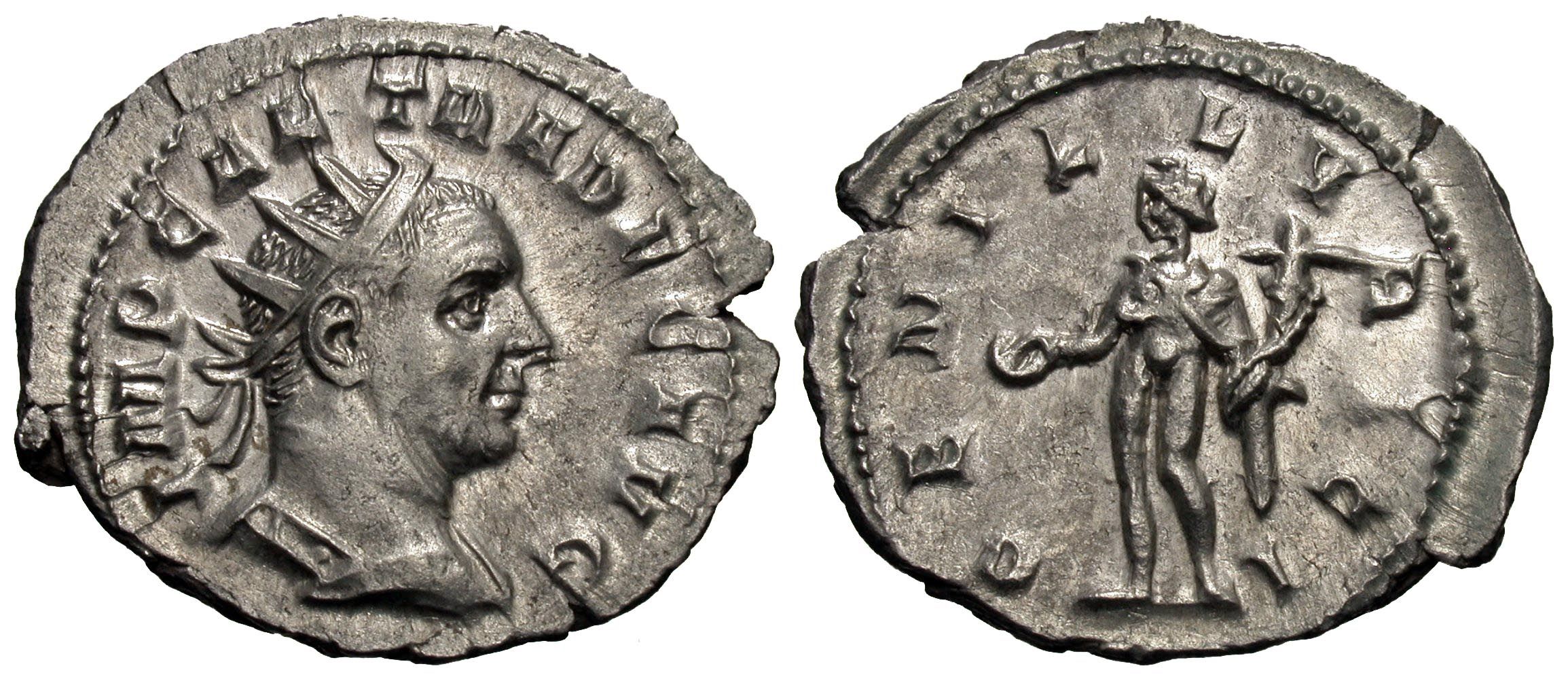 Trajan Decius. AR Antoninianus. The Genius of the Illyrian Army.