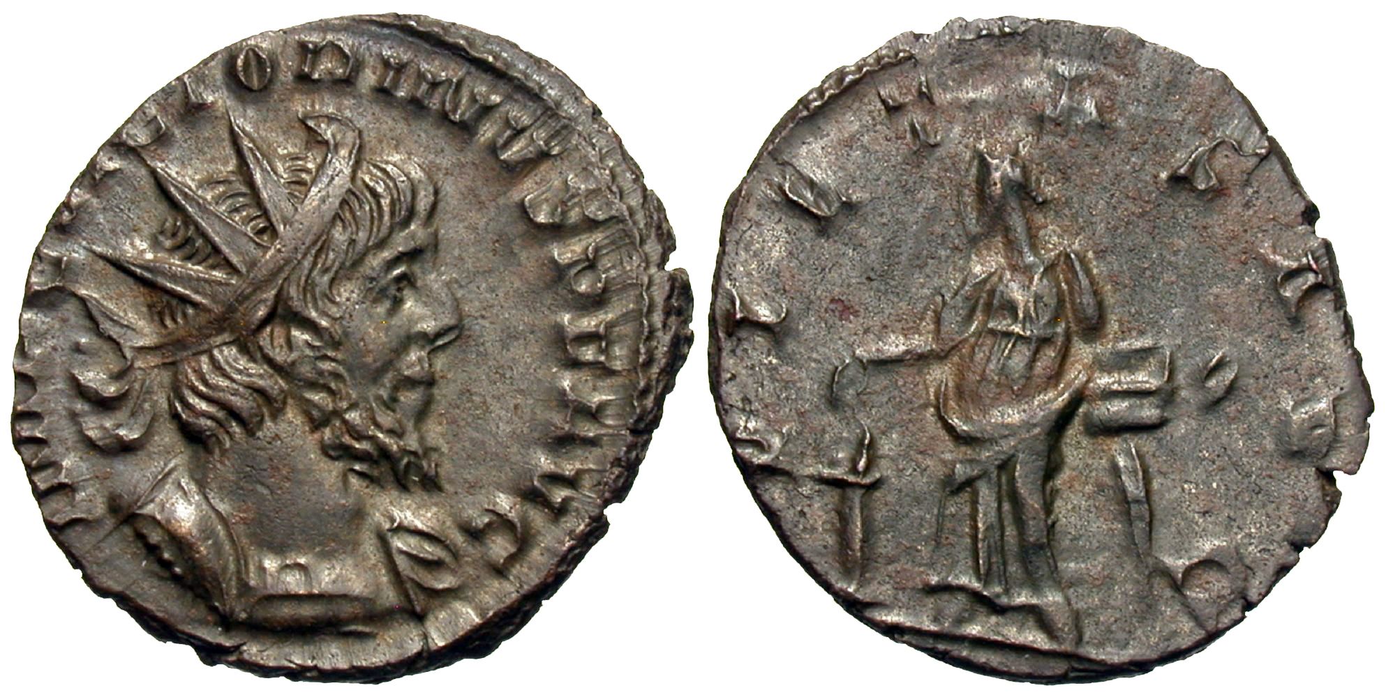 Romano-Gallic Empire. Victorinus. Antoninianus. Pietas. | Roman ...