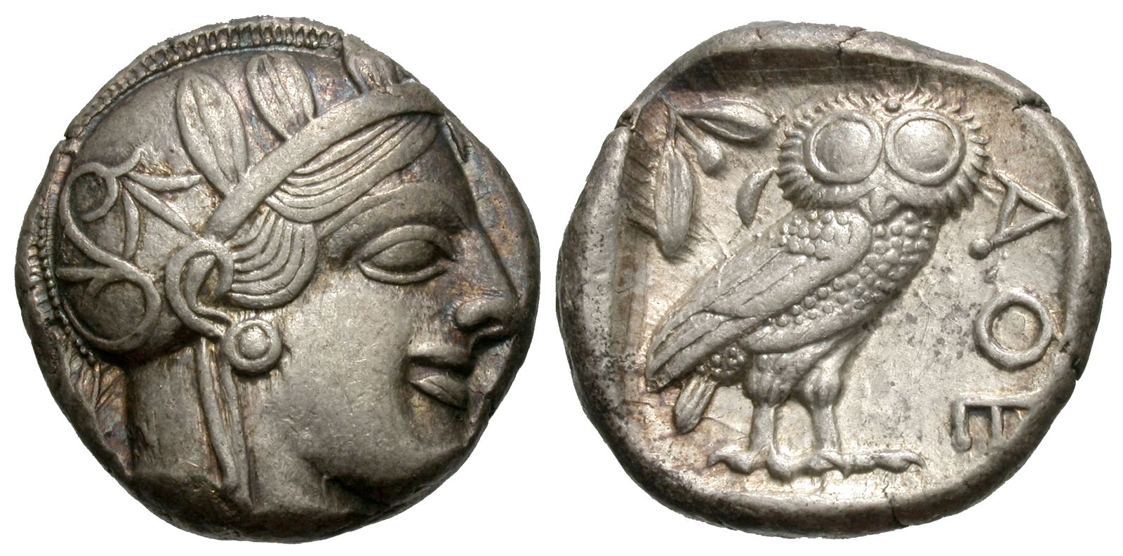 Attica, Athens. AR Tetradrachm. Athena / Owl. | Greek Coins