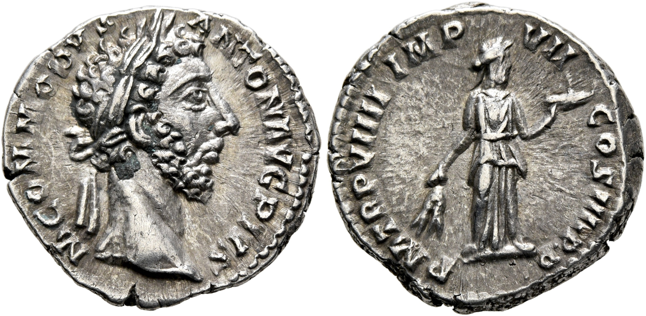 Commodus. AR Denarius. Fides. | Roman Imperial Coins
