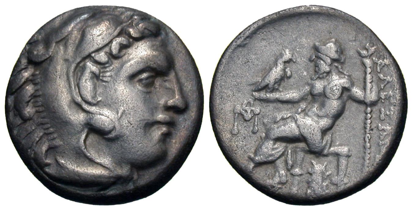 Kings of Macedon. Antigonos I Monophthalmos. AR Drachm. In the Name and ...