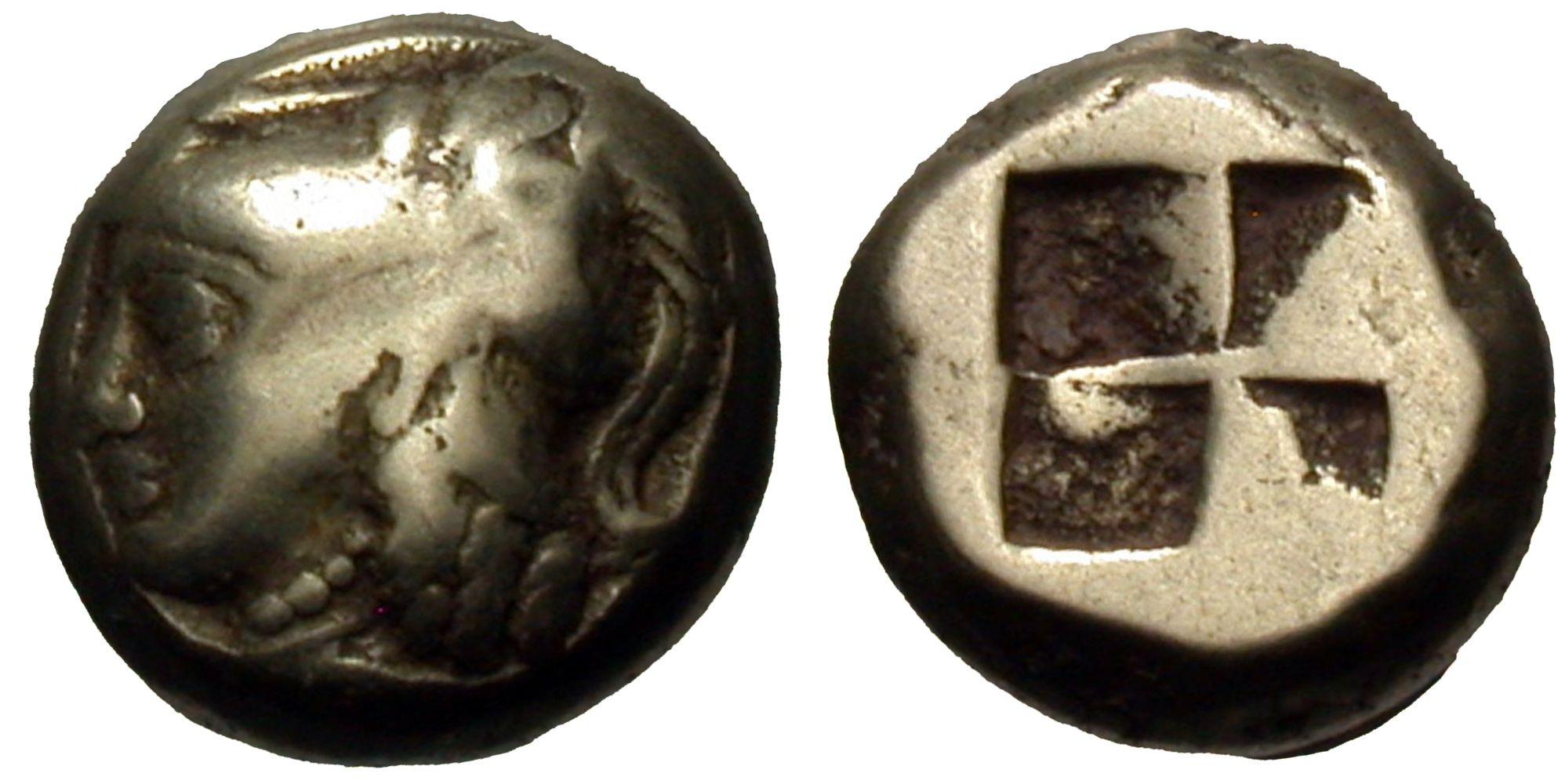 Ionia, Phokaia. EL Hekte. Athena. | Greek Coins