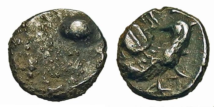 Yehud. Hemiobol. Hellenistic Period. Pellet/Bird. RARE. | Greek Coins