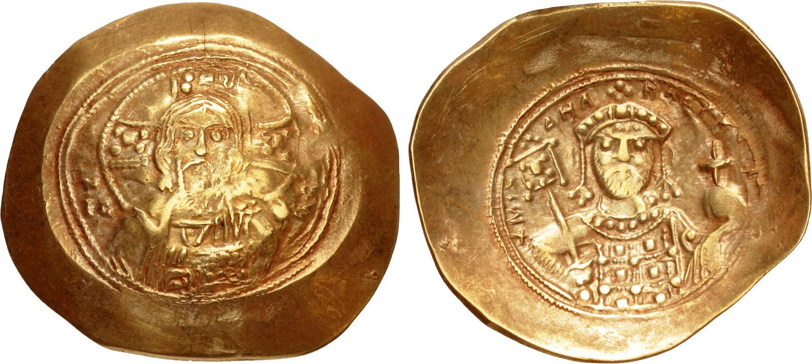 Byzantine Empire. Michael VII Ducas. AV Histamenon Nomisma. | Byzantine ...