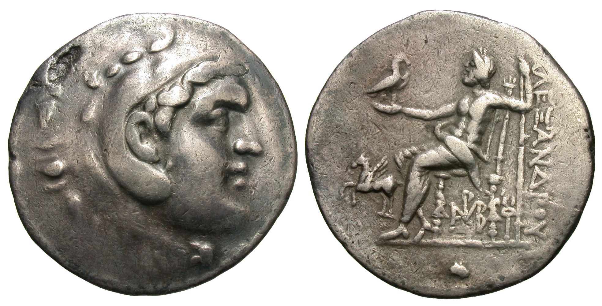 Caria, Alabanda. AR Tetradrachm. In the Name and Types of Alexander III ...
