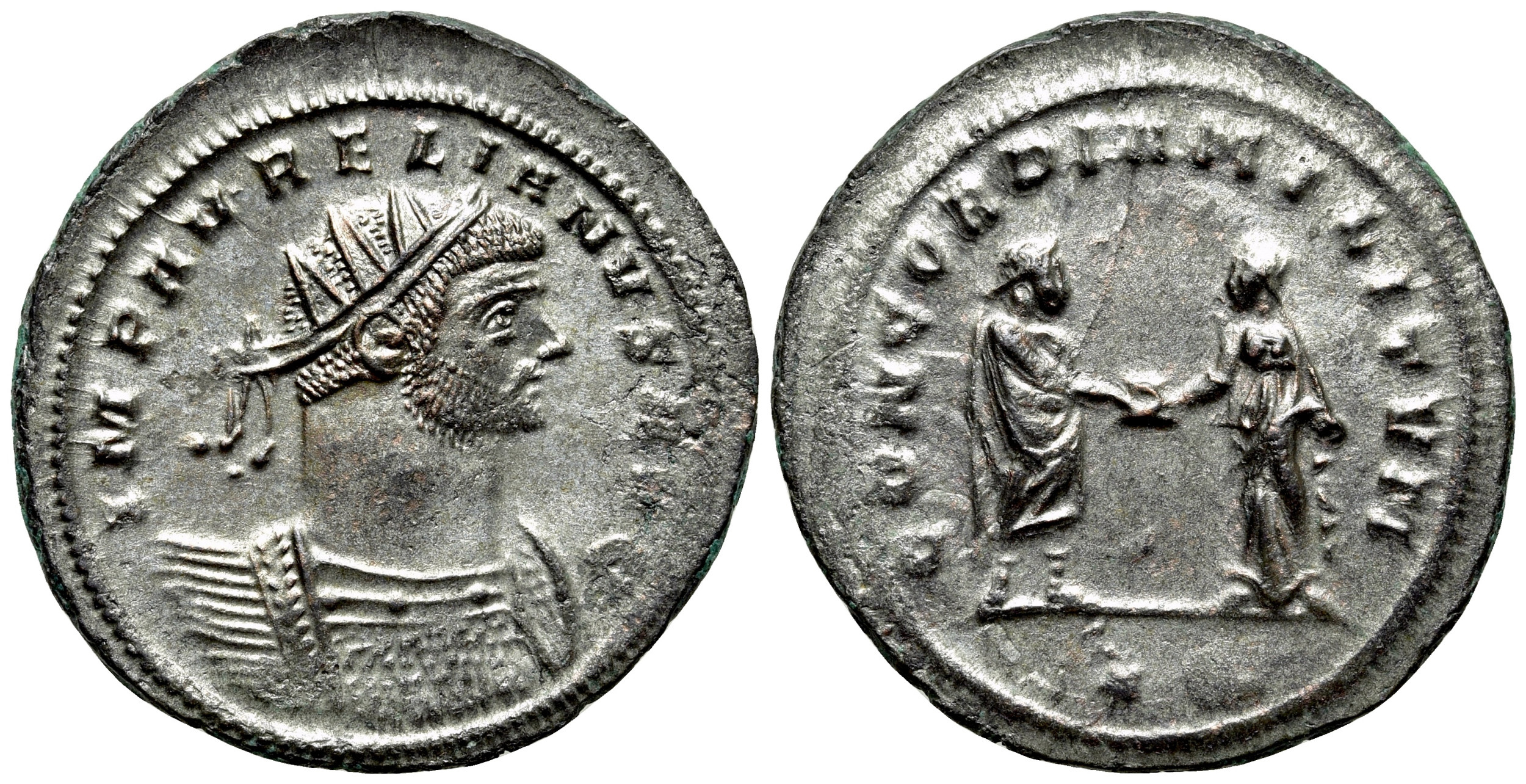Aurelian. Antoninianus. Siscia Mint. Nicely Silvered. | Roman Imperial ...