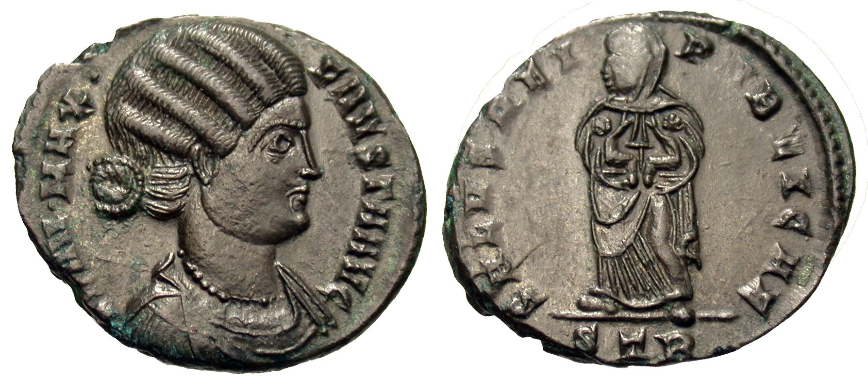 Fausta. Æ Follis. Treveri Mint. | Roman Imperial Coins