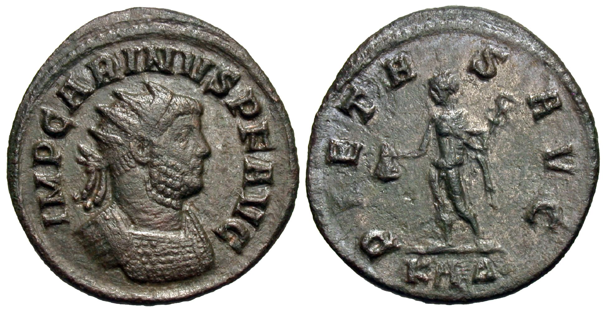 Carinus. Antoninianus. Mercury. | Roman Imperial Coins